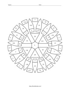 Algebra 1 Color by Number Bundle 1: 11 Essential Skills | Funrithmetic