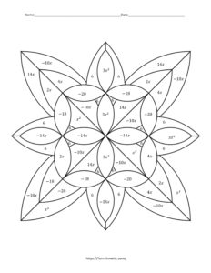 Algebra 1 Color by Number Bundle 1: 11 Essential Skills | Funrithmetic