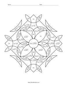 Algebra 1 Color by Number Bundle 2: 10 More Essential Skills | Funrithmetic