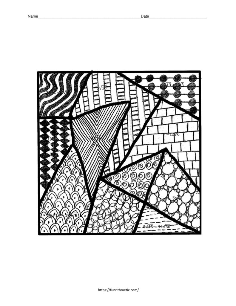 Algebra 2 Zen Math Bundle 1 | Funrithmetic