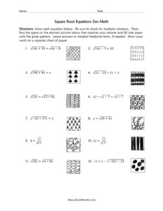 Algebra 2 Zen Math Bundle 1 | Funrithmetic