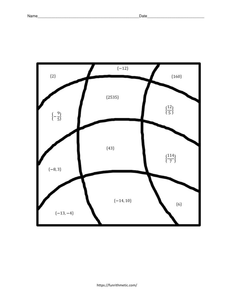 Algebra 2 Zen Math Bundle 1 | Funrithmetic