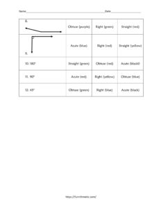 Classifying Angles Color by Number Modified-3 | Funrithmetic