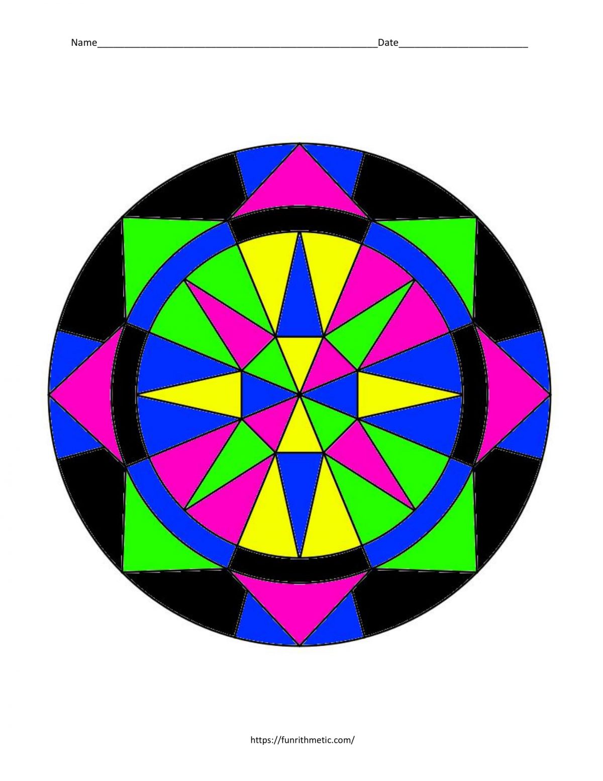 Distance Formula Color By Number 5 Funrithmetic Distance Formula Color By Number 5 Funrithmetic