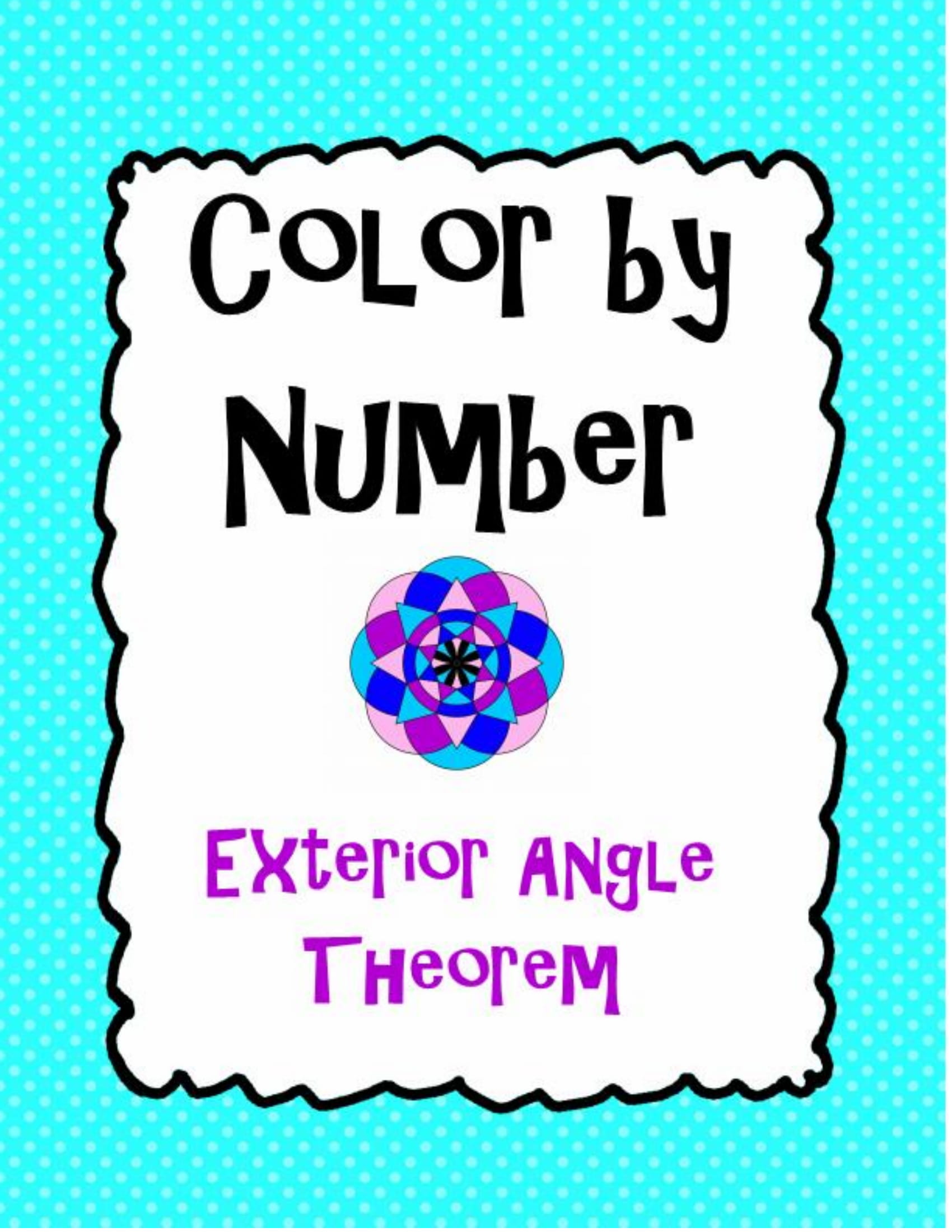Exterior Angle Theorem 1 Funrithmetic 9810