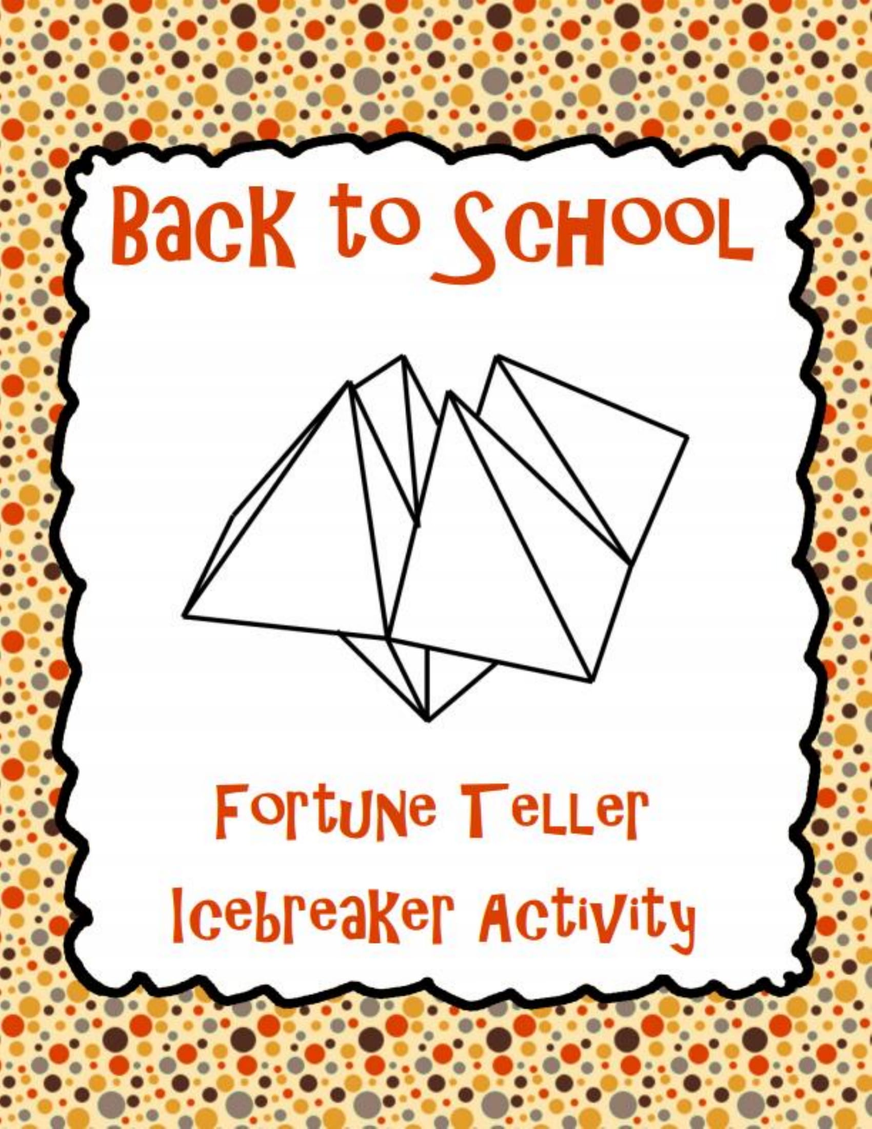 Fortune teller icebreaker activity-1 | Funrithmetic