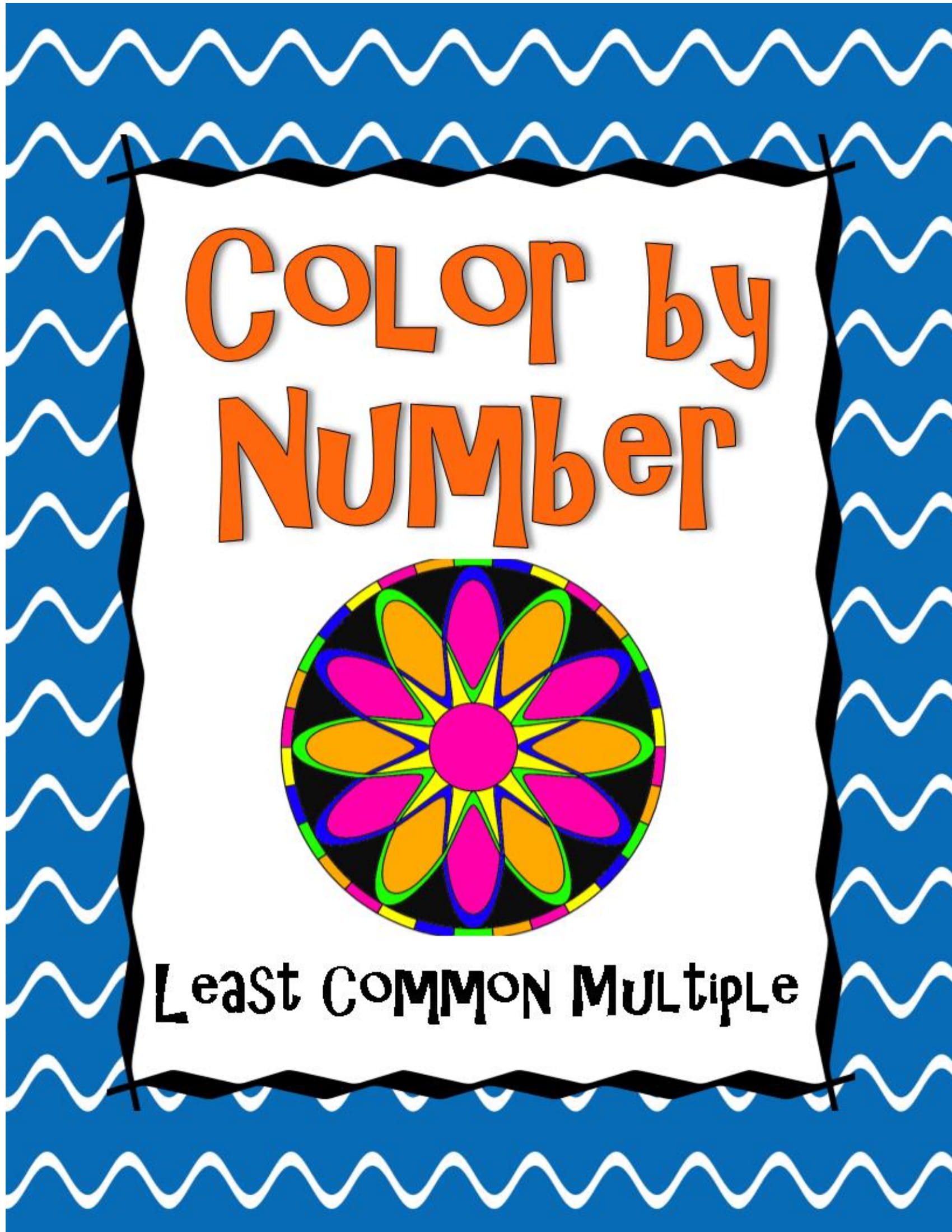LCM Color by Number-1 | Funrithmetic