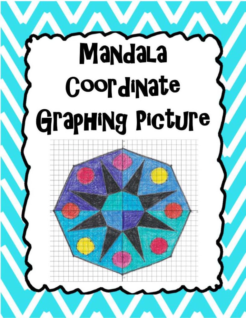 Mandala Coordinate Graphing Picture 1_Page_1 | Funrithmetic