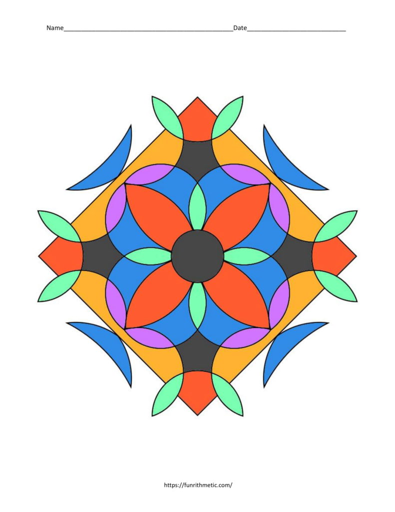 Operations with Radical Expressions Color by Number | Funrithmetic
