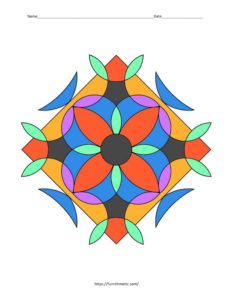 Trigonometric Ratios Color by Number | Funrithmetic
