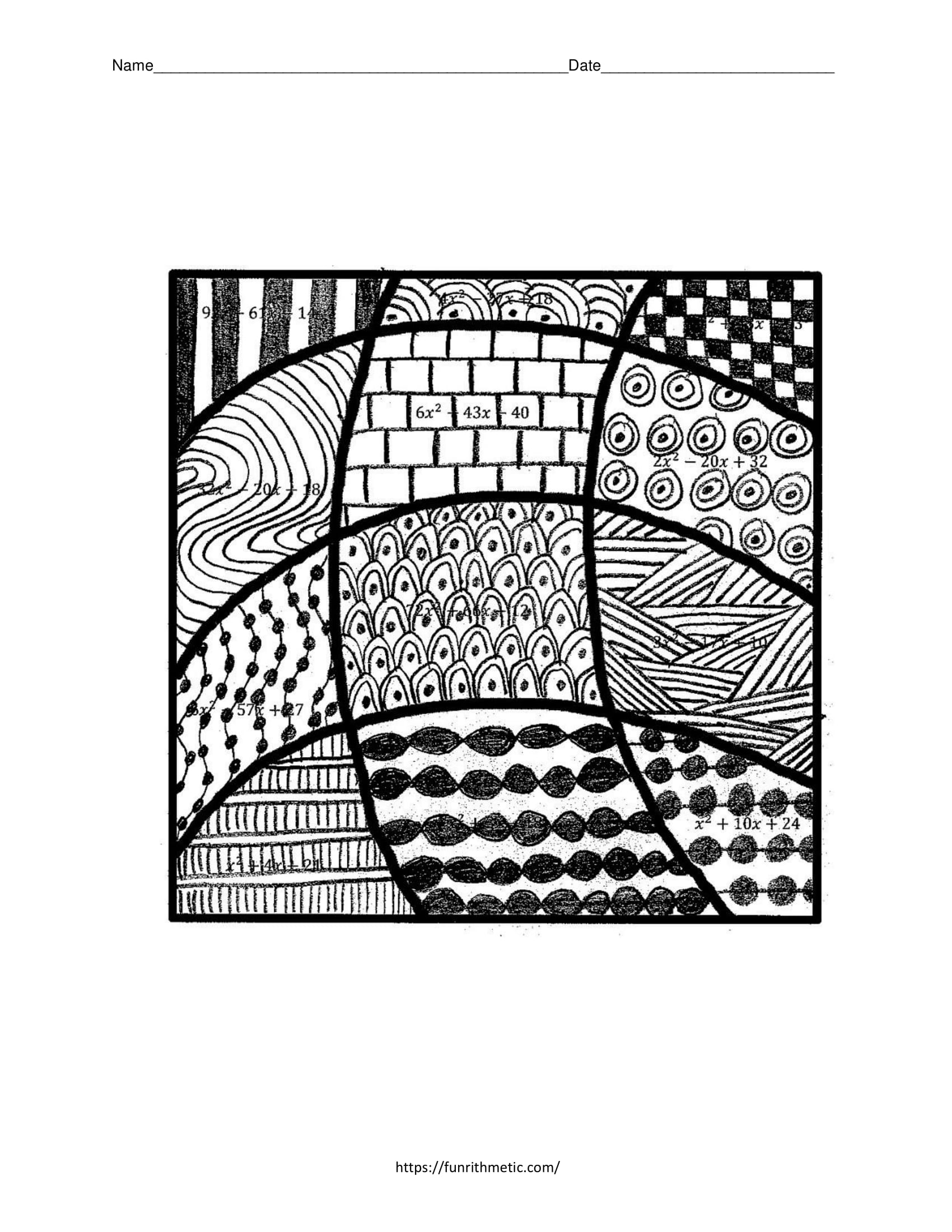 multiplying binomials zen math-5 | Funrithmetic