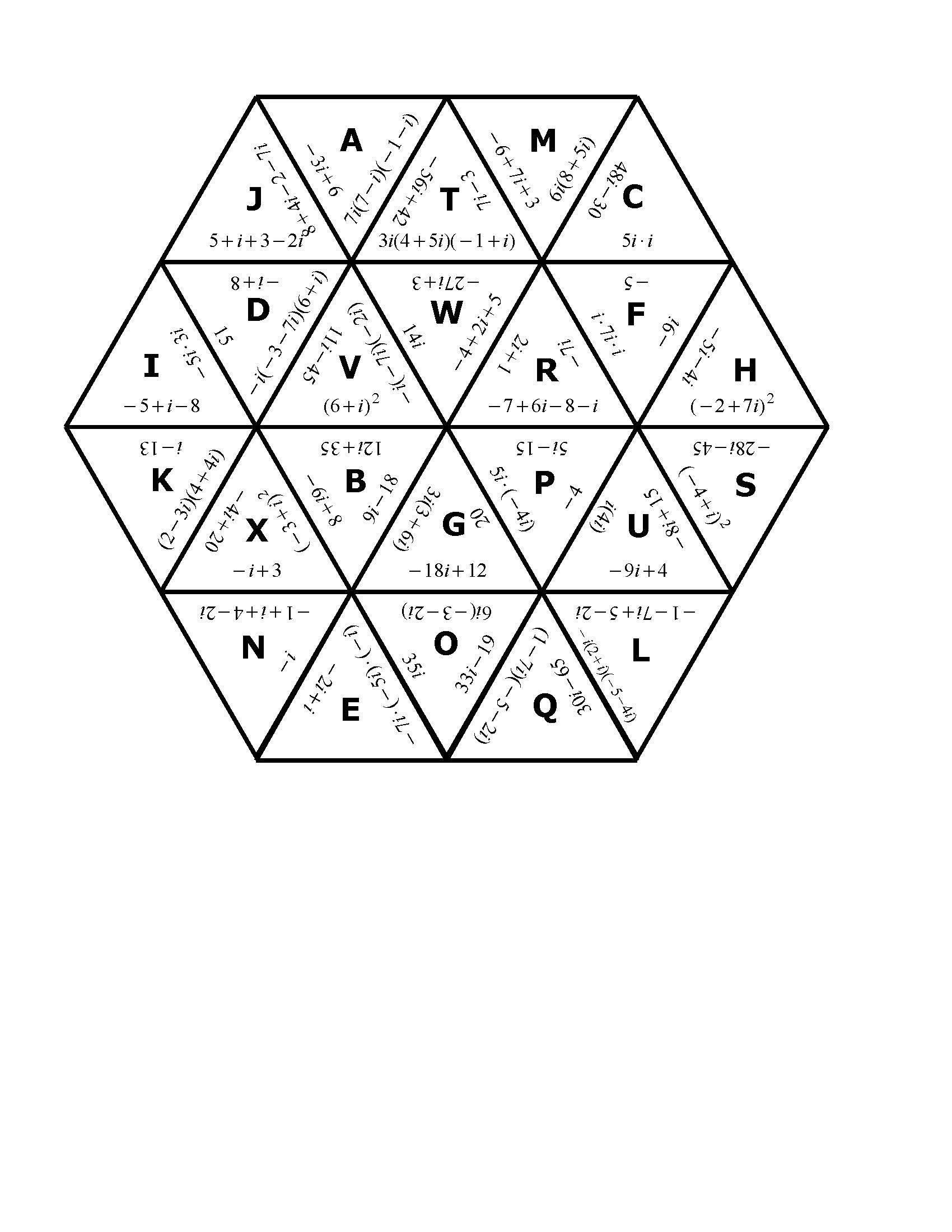 operations with complex numbers solution | Funrithmetic