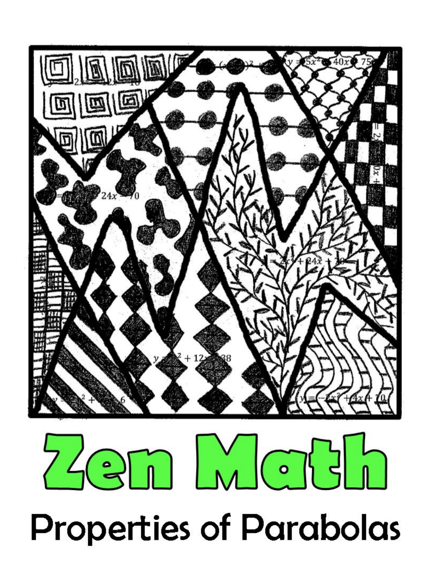 properties of parabolas zen math-1 | Funrithmetic