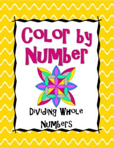 Dividing-Whole-Numbers-Color-by-Number | Funrithmetic