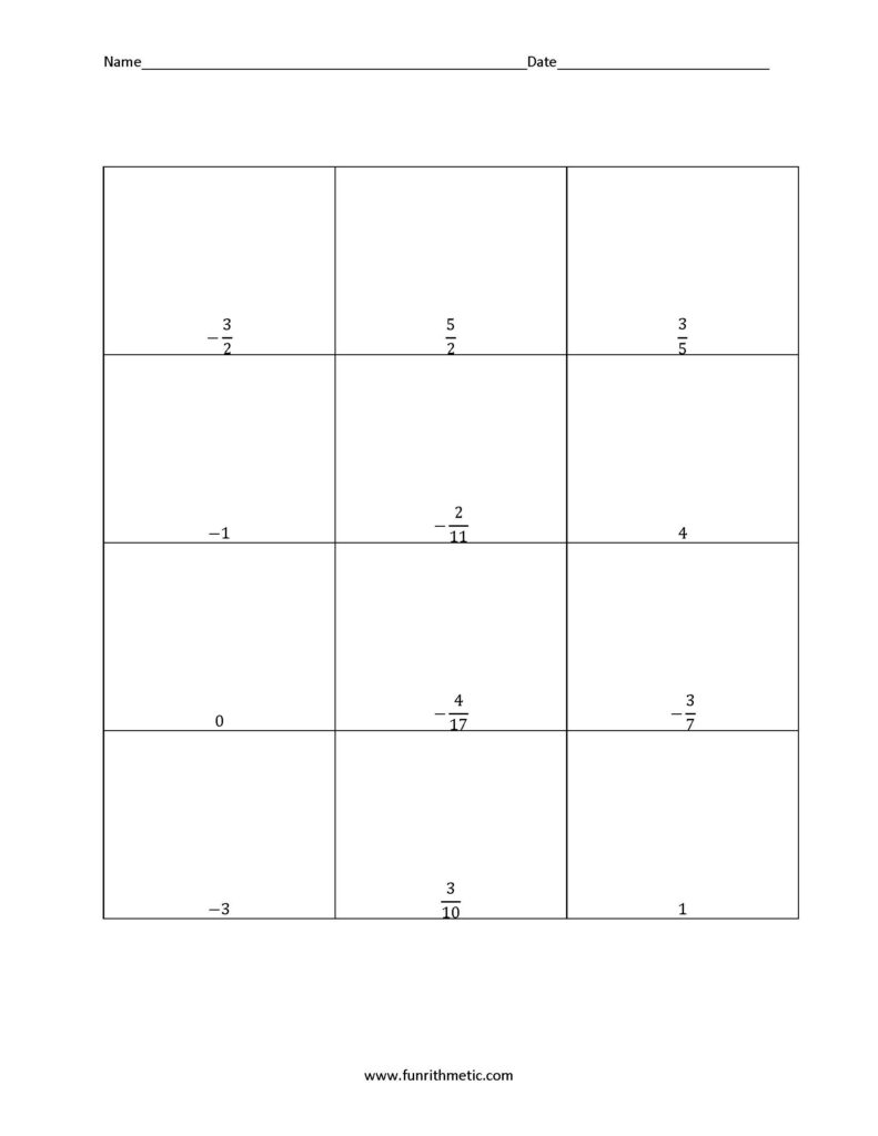 Exponential Equations Create and Color | Funrithmetic