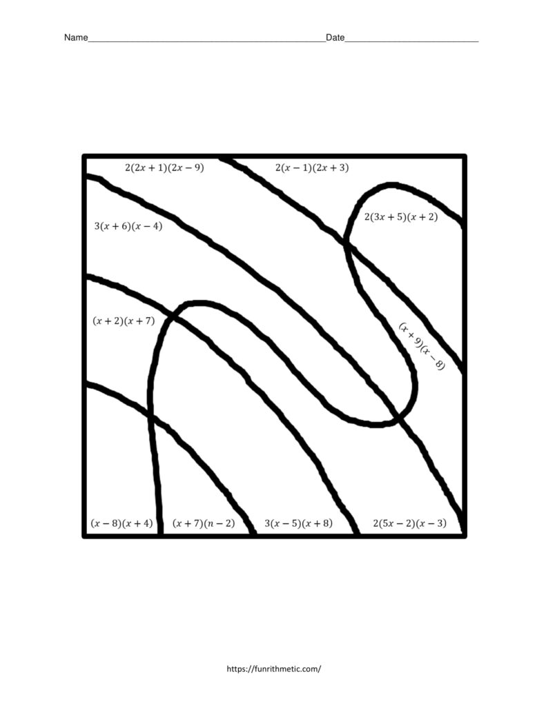 Factoring Polynomials Zen Math | Funrithmetic