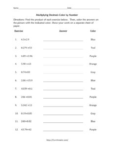 Real Number System Create & Color | Algebra 1 Classification Practice ...
