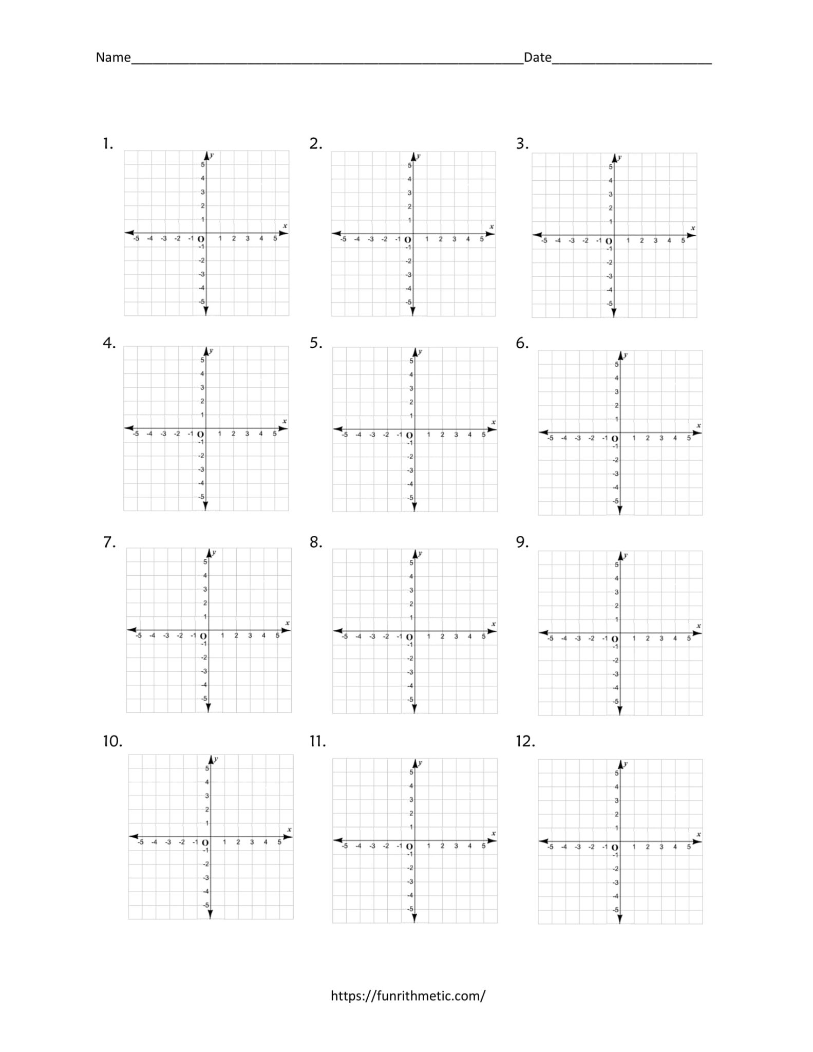 Systems of Inequalities Color by Number | Funrithmetic