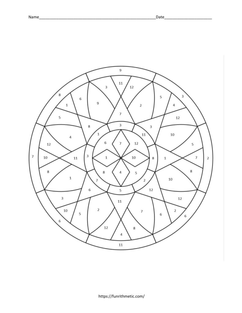Systems of Inequalities Color by Number | Funrithmetic