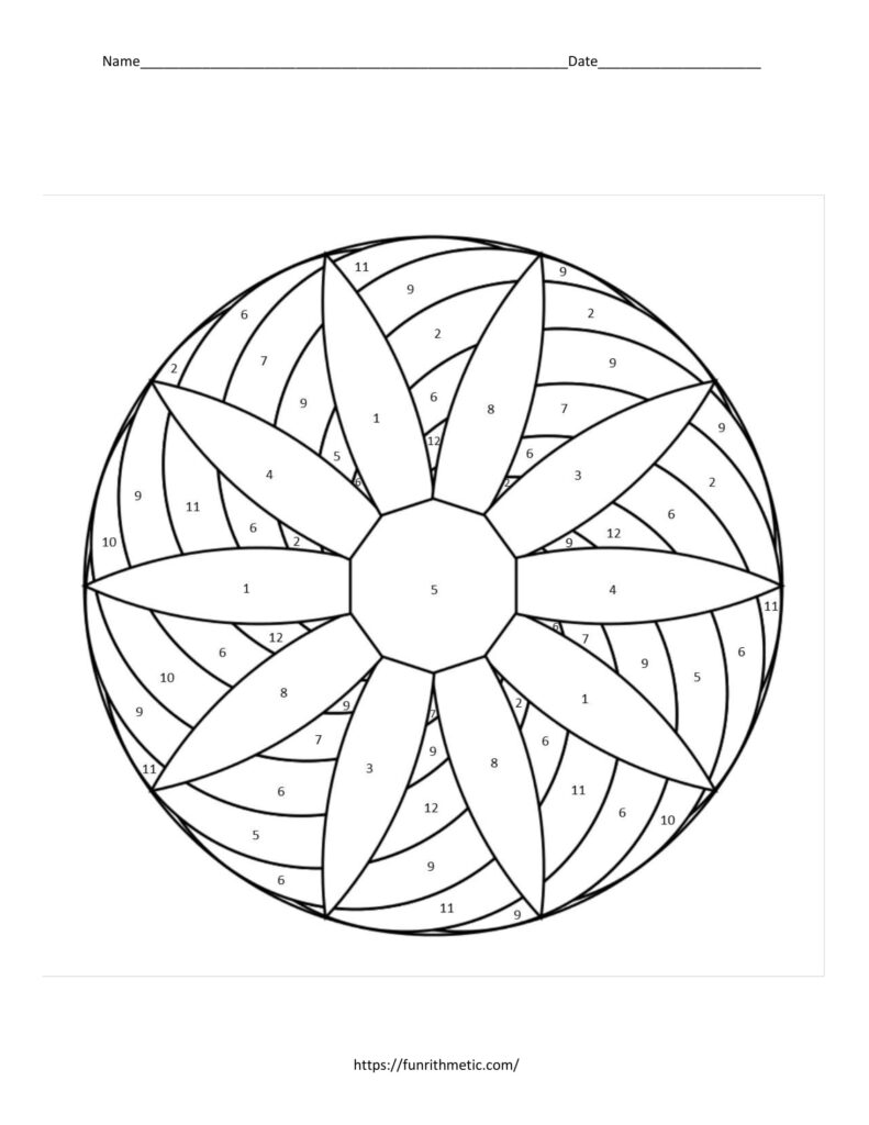 Translating Verbal Expressions Color by Number | Funrithmetic