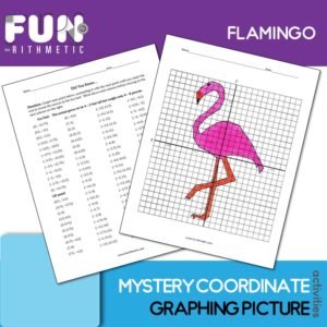 Fun Fact Coordinate Graphing Picture: Flamingo | Funrithmetic