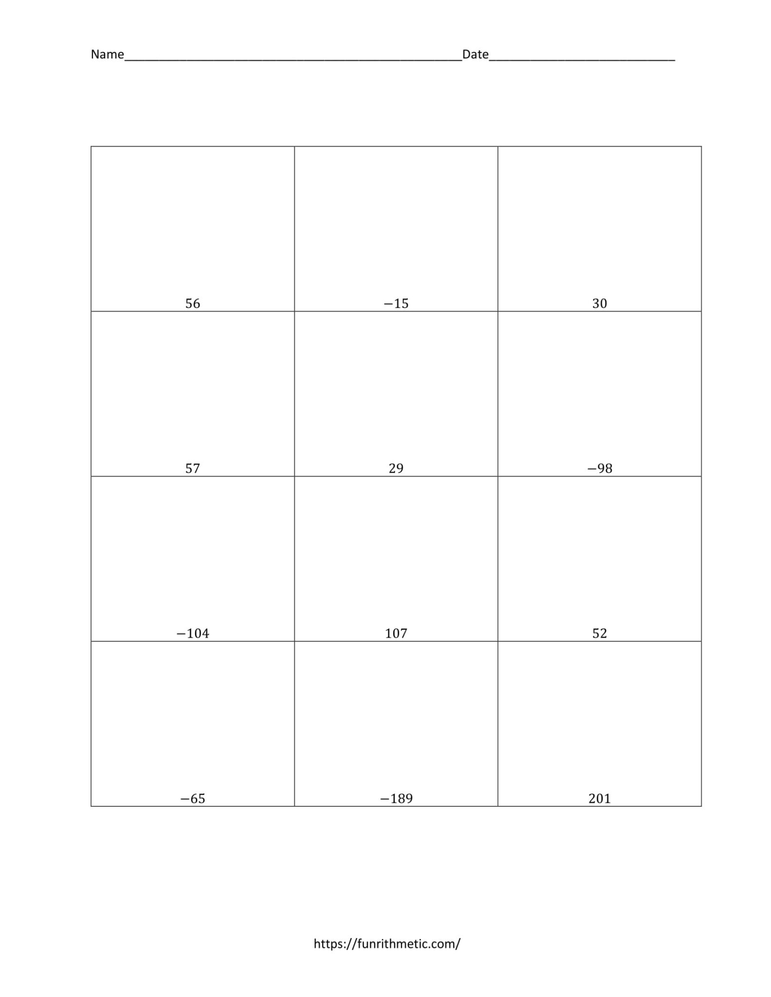 Order of Operations Create and Color | Funrithmetic